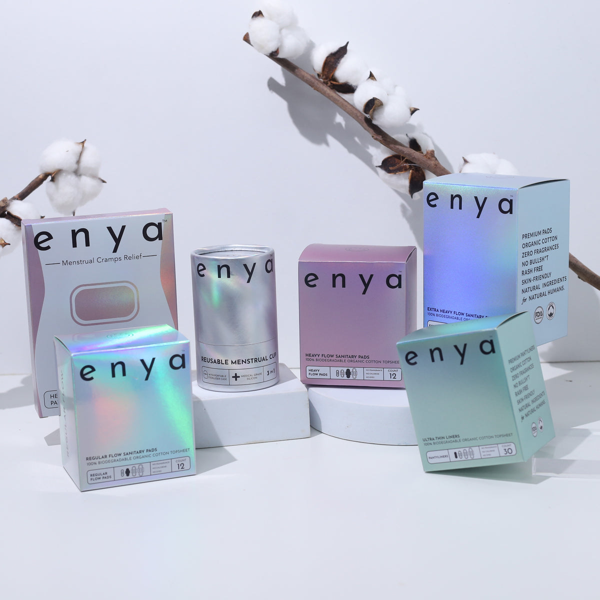 Enya Sanitary pads - 12 pcs – THEPARENTly